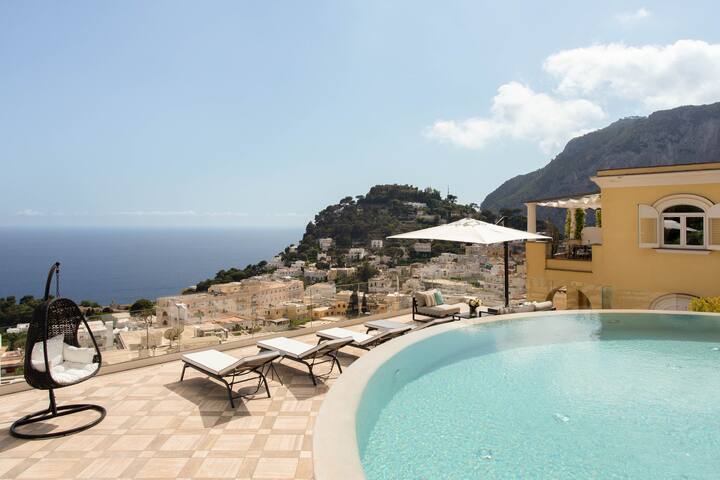 Villa Pablo Capri 
- Lussuoso Appartamento Con Piscina Privata E Vista Sul Mare - Capri