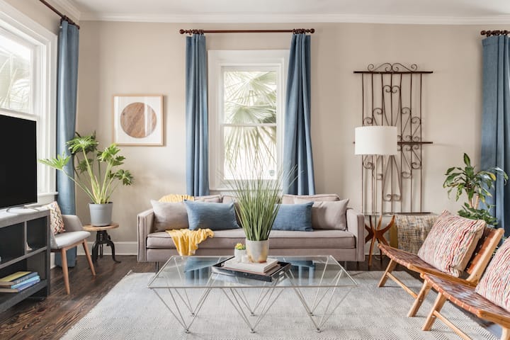 Chic, Artisan Cottage | Near Forsyth Park - Savannah, GA