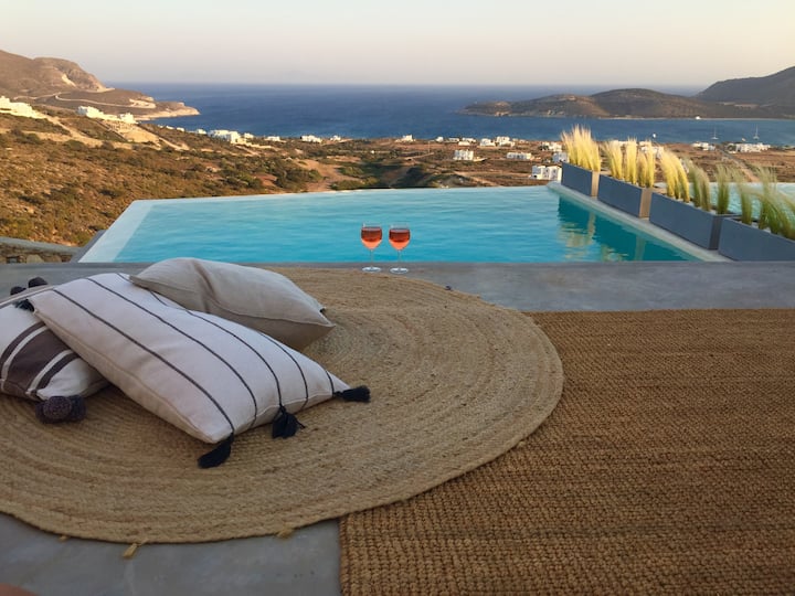 Horizon House With Private Pool - Antiparos