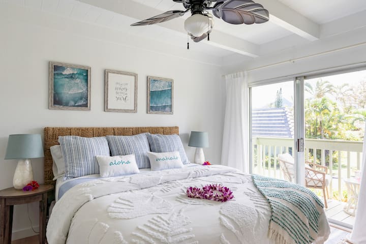 Natural Hawaiian Light And Tropical Breezes Fill Hale Indigo - Kauai, HI