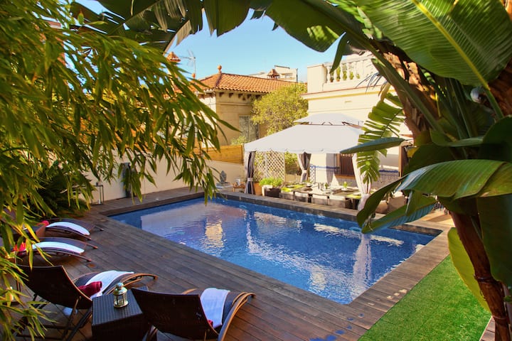 Villa Victoria Barcelona - Luxury Villa With Pool And Jacuzzi In Barcelona City - Barcelona