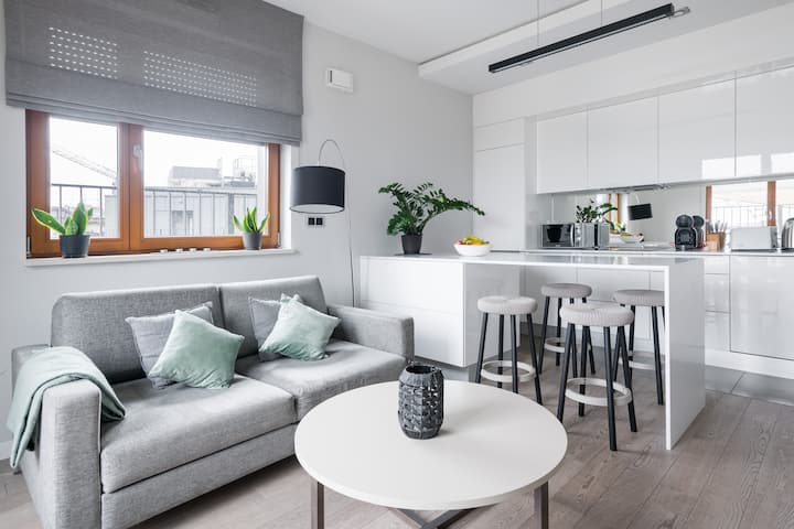 Top Floor Apartment In Iconic Lubicz Brewery - Kraków