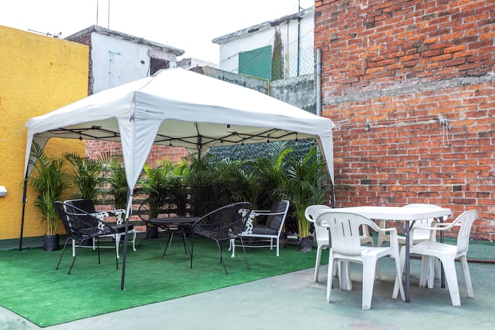 25% Off/ Centric 4br Oasis + Chill Rooftop - Mexico City