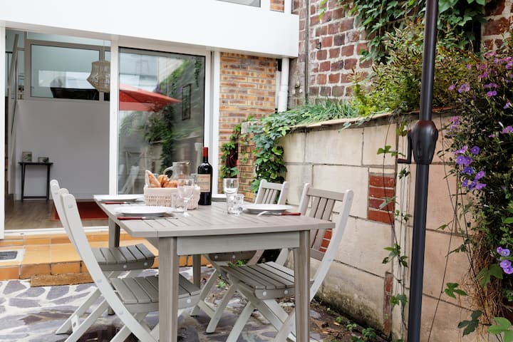 Maison Familiale 90m2 Avec Cour Ensoleillée - Trouville-sur-Mer