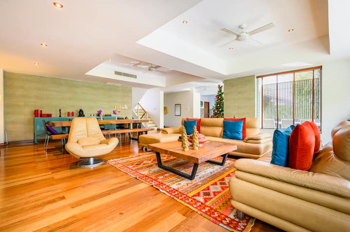 Luxury 4 Bed Golf Pool Villa 12 Min Patong Beach - Phuket