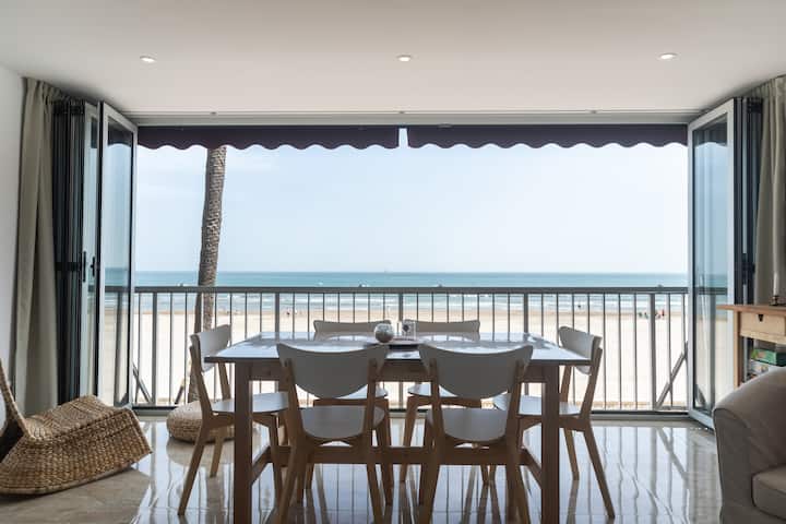 Le Balcon Sur La Mer - 1ere Ligne Et Face à La Mer - Cullera