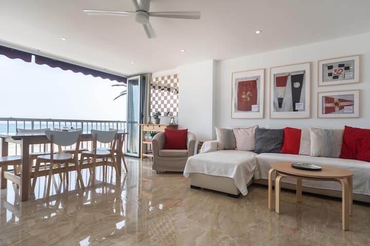 Le Balcon Sur La Mer - 1ere Ligne Et Face à La Mer - Cullera