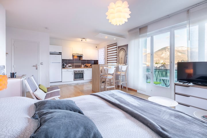 Studio Tout Confort, Vue Dégagée Sur Montagnes - Argonay