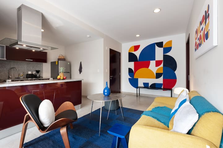 New Polanco/ Excellent Location! 5 Guest - Mexico City