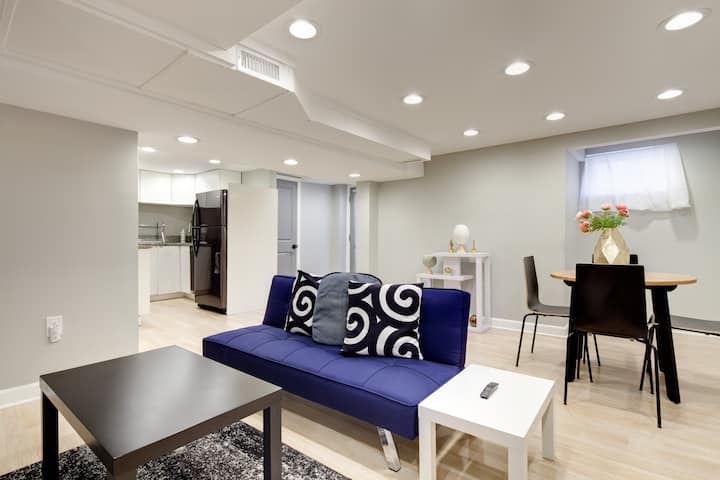 Confortable 1br/1ba Cellar Au Milieu De Dntwn Bethesda - Bethesda, MD