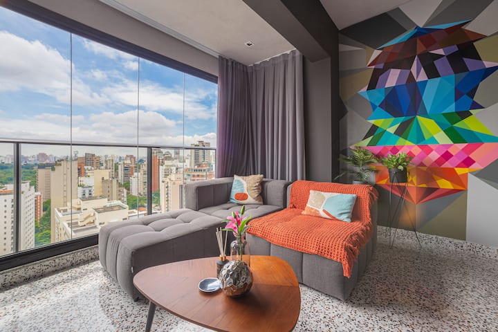 New And Charming Aprt. In The Best  Neighborhood - Brazil