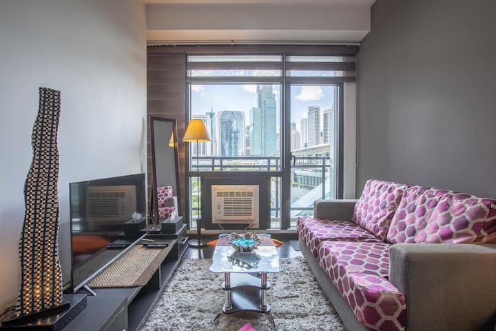 1 Br - Gramercy Residences, Makati, Wi-fi/pool/gym - Makati