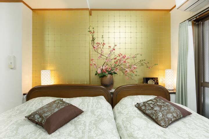Centre Of Kyoto City! Spacious Room 3a - 교토시