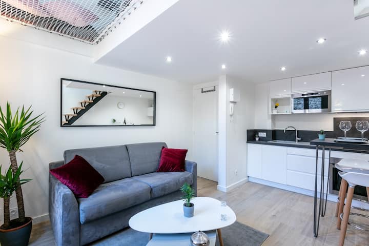 ❤️Superbe Loft Atypique/❄️clim❄️/gare/hamac/wifi❤️ - Montpellier