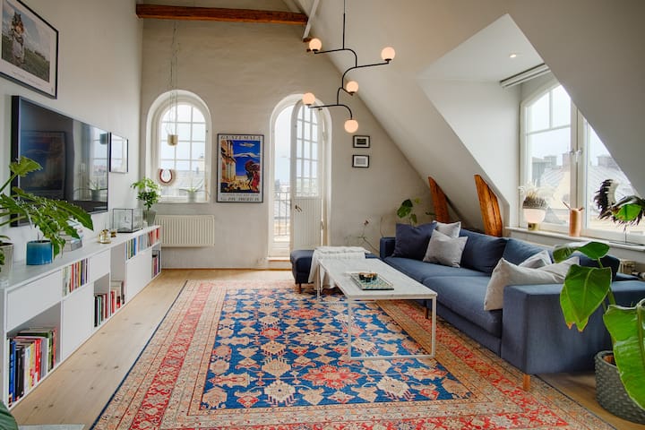 Unique Top Floor Loft W Perfect Södermalm Location - Stockholm