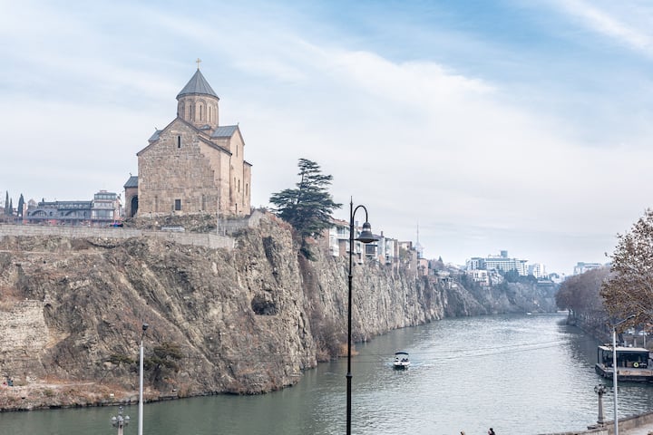 Stunning View From A Private Balcony - Tbilisi