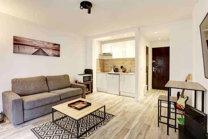 Studio à Juan Les Pins à  2 Min à Pied Des Plages - Juan-les-Pins