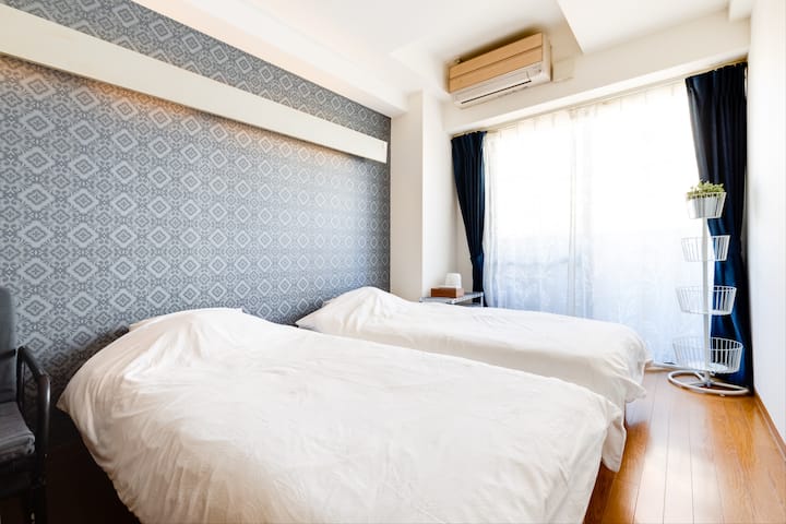 5mins Walk To Subway And Dotonbori Free Wifi #Rd51 - Osaka