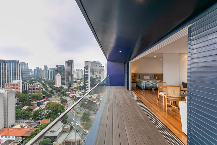 New, High Standard, @Faria Lima -90m2 17th Floor - Sao Paulo