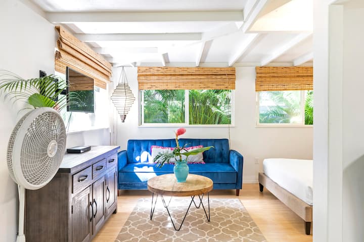 Garden Studio, Walk To Sunset Beach, 30 Day Rental - Hawaii