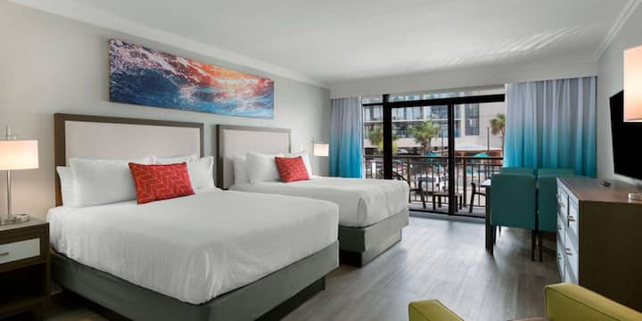 Cozy Ocean-view Room With Balcony 3rd Floor - Myrtle Beach, SC