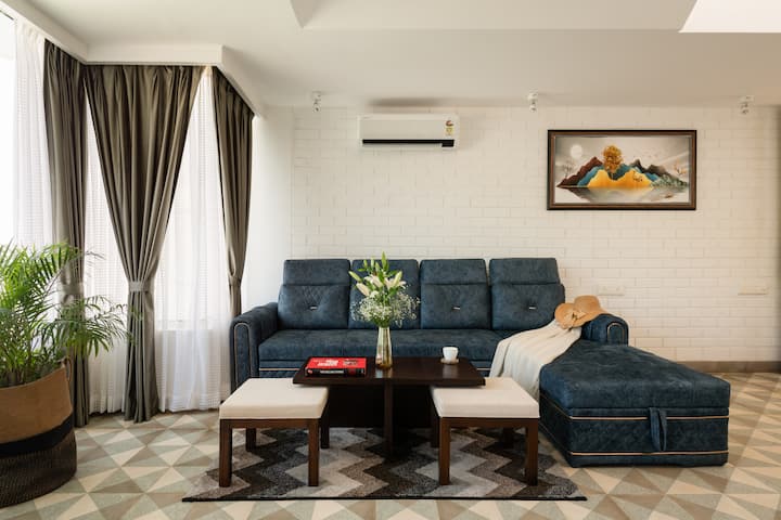 Elraso | Serene Apt | Pvt Balcony | Wifi - Goa