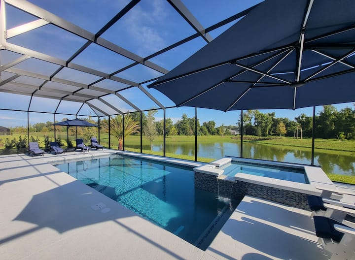 Pure Luxe - 3/2 W/ Pool, Hot Tub, Tiki Bar & Gc4st - Leesburg, FL