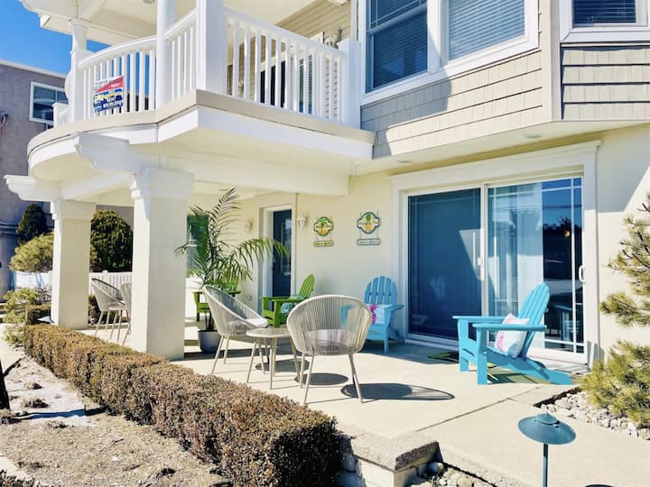 Pineapple Pad Across From Beach W/ Full Linens - Ocean City, NJ