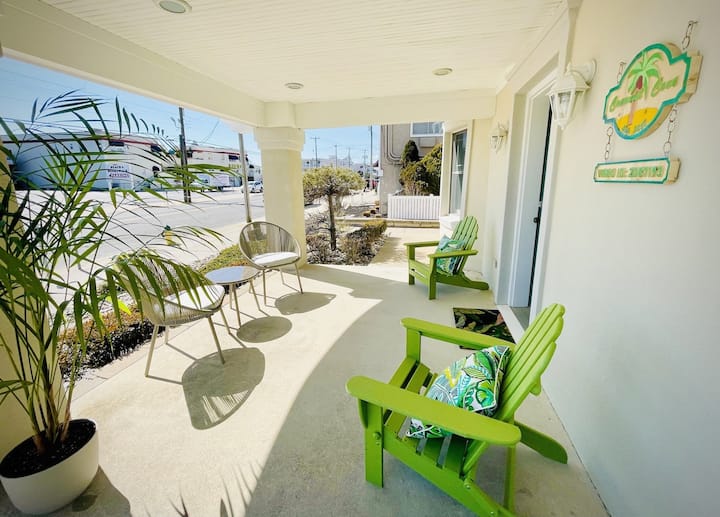 Coconut Cove Across From Beach W/ Full Linens! - Ocean City, NJ