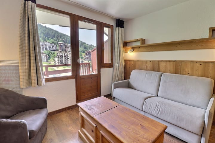 Confortable 2 Pieces, Skis Aux Pieds Et Proche Des - Méribel