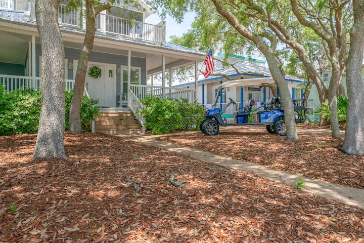 Sunfish Summer-steps 2 Gated Beach-golf Cart Deals - Destin, FL