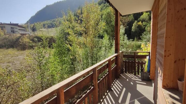 Chaleureux Appartement Au Pied Des Pistes - 4/6 Pe - Lac de l'Eychauda