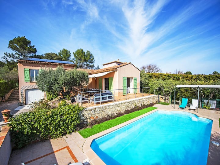 Villa Avec Piscine Chauffée Au Calme - Draguignan