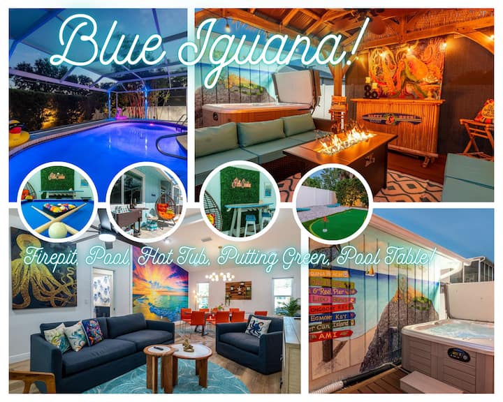 Blue Iguana! Private Pool, Close To Ami! - Anna Maria Island, FL