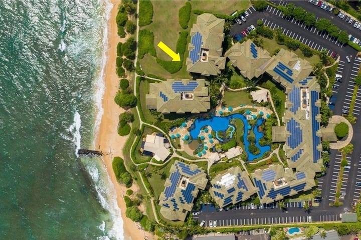 G106 Oceanfront Luxury Steps To The Beach With Ac! - Lae Nani Beach, HI