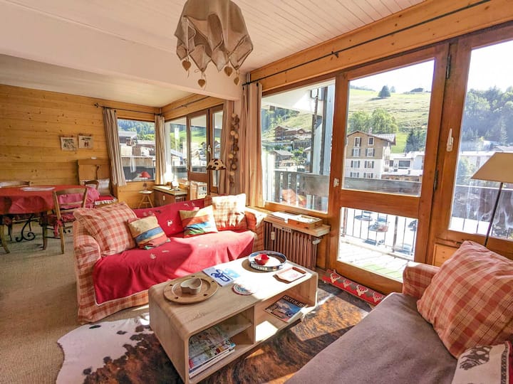 Appartement Avec Balcon Au Cœur De La Clusaz - La Clusaz