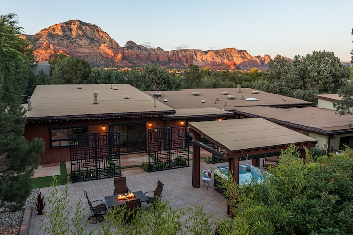 New! Thunder Mountain View And Home Spa Experience - Sedona, AZ