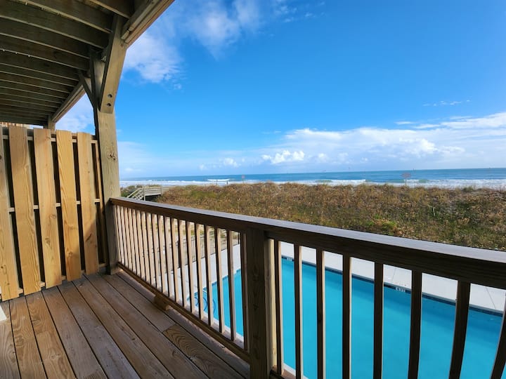 Oceanfront 4 Bedroom Private Beach Access And Pool - North Topsail Beach, NC