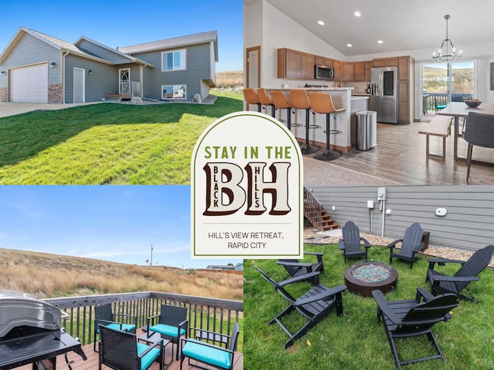 Hill's View Retreat On The Edge Of The Prairie - Rapid City, SD