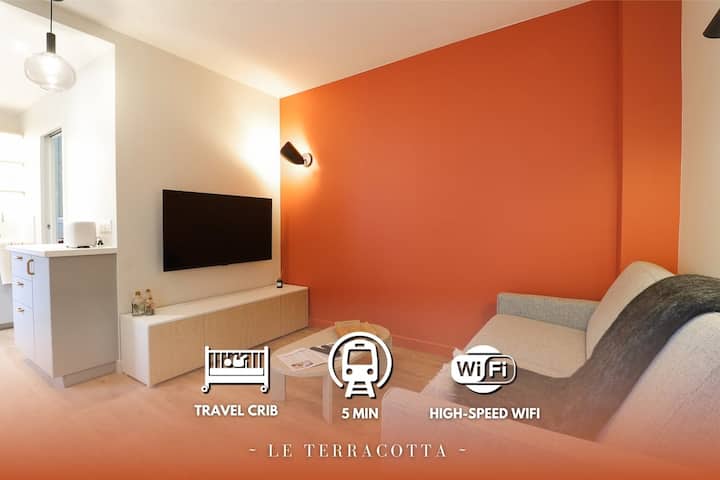 Le Terracotta ~ T2 Design & Calme ~ Métro & Rer - Vincennes