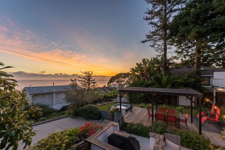 The Grand Escape - Jacuzzi, Bbq, Pet Friendly - Montecito, CA