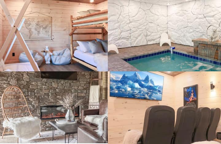 4 Br 5ba Indoor Heated Pool Cabin In Pigeon Forge - Pigeon Forge, TN