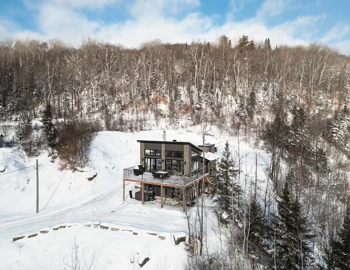 ÉVasion Boréale,ski,spa, Vue, Jeux Extérieurs - Quebec