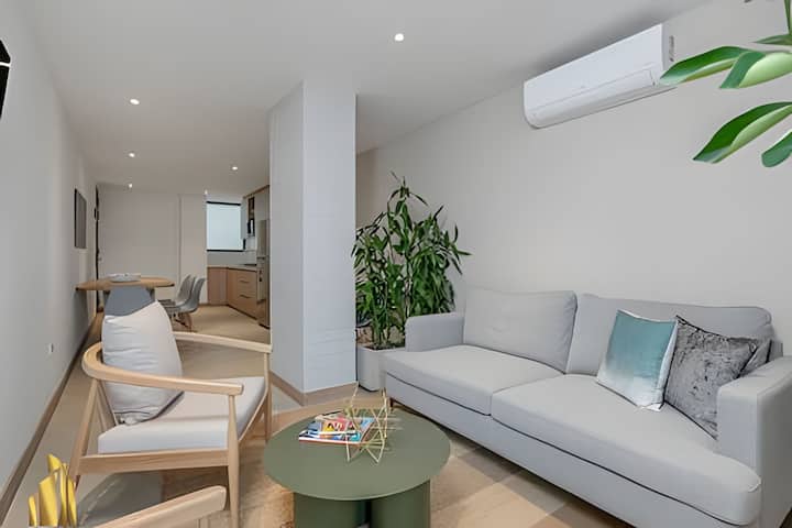 Solei Loft 502 - Tranquilo Y Acogedor/manila/ac - Medellín