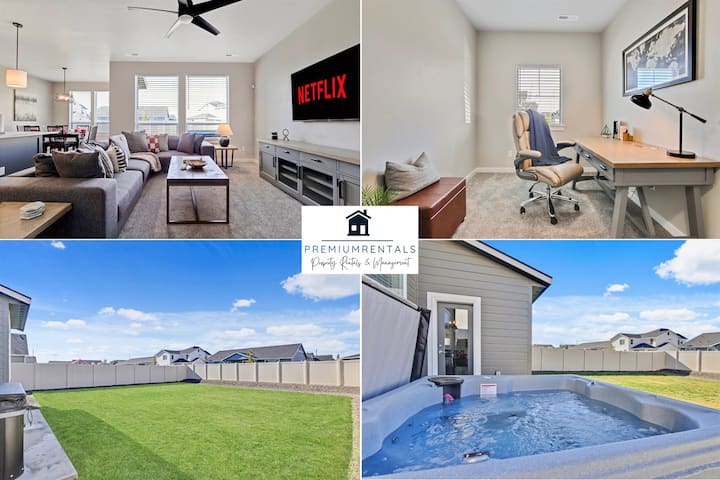 4 Bedroom Home With Full Office Space And Hot Tub! - Eagle Island State Park, Eagle