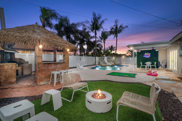 Luxe Villa: Salt Pool / Bbq / Hot Tub / Amenities! - Boca Raton, FL
