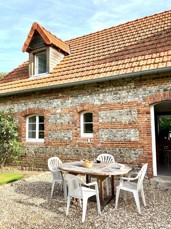 Côté Mer Maison Campagne Calme Quiberville - Quiberville