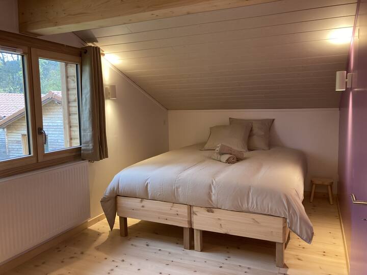 Le Jardin Des 4m - Chalet-gîte "Mauve" - Bourg-Argental