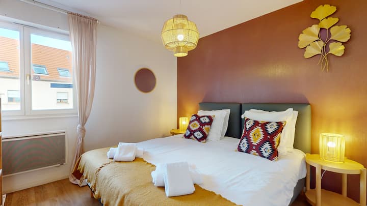 Elegance, Appartement 6 Pers.+ Parking - Colmar