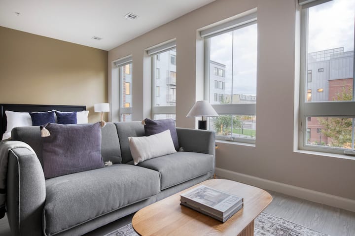 Blueground | Kendall Sq, Gym, W/d & Rooftop - Boston, MA